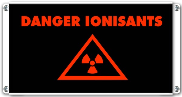 IONISANTS signalisation lumineuse avec pictogramme radiations